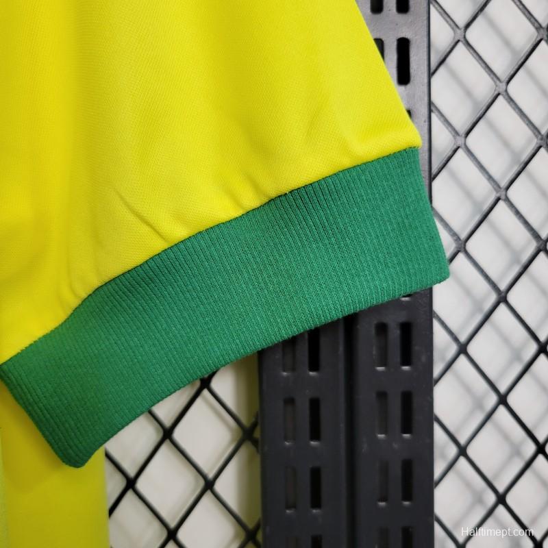 Retro 1958 Brazil Home Jersey - Halftime