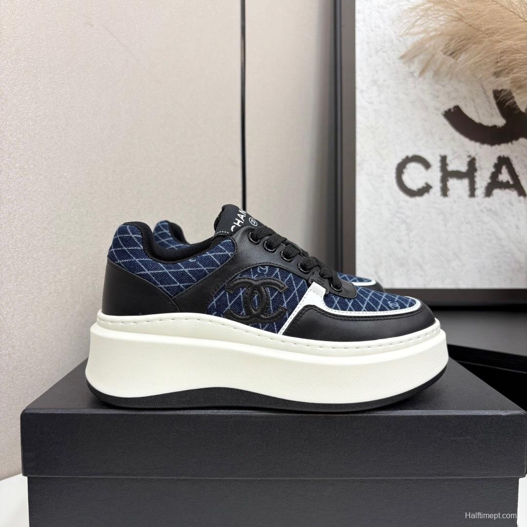 Chanel 2025 SS Panda Casual Sneakers - LY00340 - Halftime